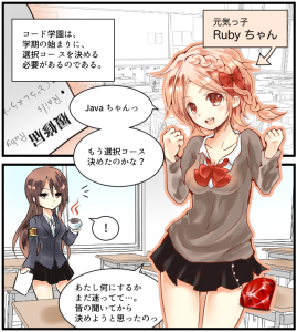 Ruby、Java、Swift、JavaScriptの履習届は？──はしれ！コード学園【第2回】 | リクナビNEXTジャーナル